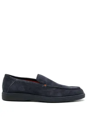 Santoni Suede Loafers
