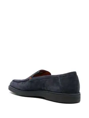 Santoni Suede Loafers