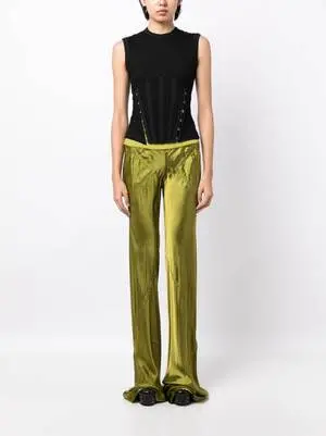 Rick Owens Panelled Flared Trousers