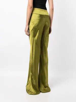 Rick Owens Panelled Flared Trousers