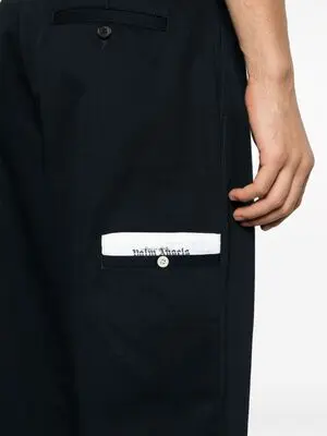 Palm Angels Sartorial-tape Straight-leg Trousers
