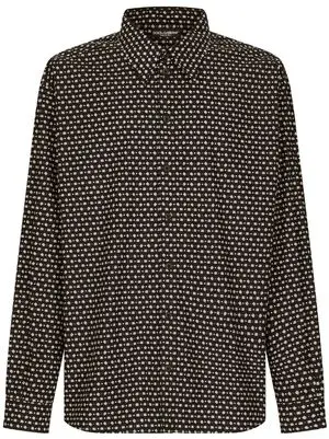 Dolce & Gabbana Dg Logo-print Cotton Shirt