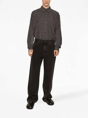 Dolce & Gabbana Dg Logo-print Cotton Shirt