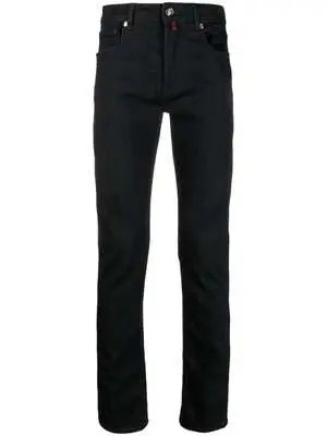 BILLIONAIRE Low-rise Straight-leg Jeans - Blue