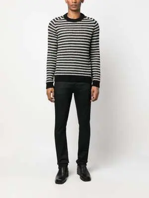 BILLIONAIRE Low-rise Straight-leg Jeans - Blue