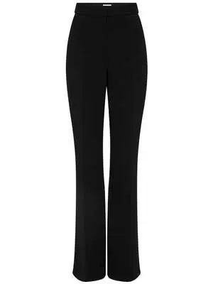Rebecca Vallance High-waist Flared Tailored Trousers - Black