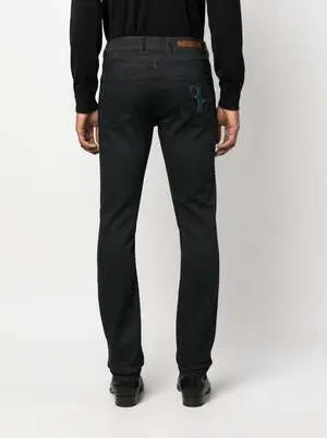 BILLIONAIRE Mid-rise Straight-leg Jeans - Blue