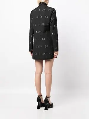MACGRAW Tempo Jacquard Mini Dress