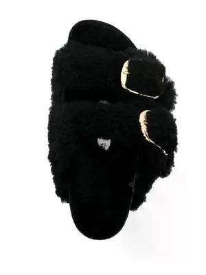 BIRKENSTOCK Arizona Big Buckle Shearling Slides