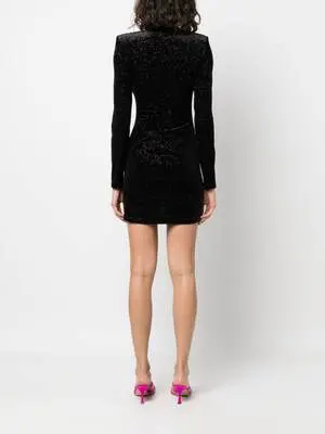 Patrizia Pepe High-neck Mini Dress