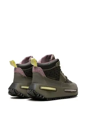 Adidas X Pharrell Hu Nmd S1 Ryat Focus Sneakers - Green