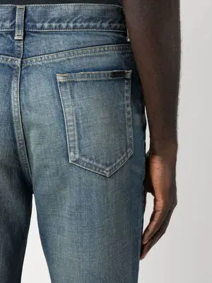 Saint Laurent 70's Whiskering-effect Bootcut Jeans