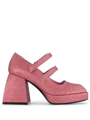 NODALETO Bulla Babies 90mm Glitter Pumps