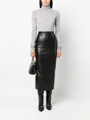 ARMARIUM Roll-neck Fine-knit Jumper - Grey