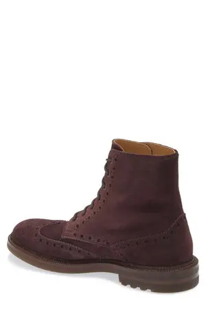 Brunello Cucinelli Wingtip Derby Boot