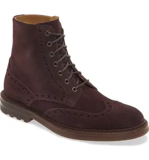 Brunello Cucinelli Wingtip Derby Boot