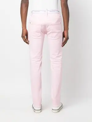 Dsquared2 Light Stretch-cotton Straight Leg Trousers