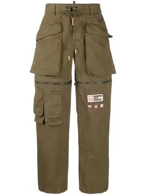 Dsquared2 Patch-detail Tapered Cargo Trousers