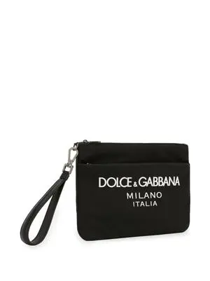 Dolce & Gabbana Logo-print Zipped Wallet