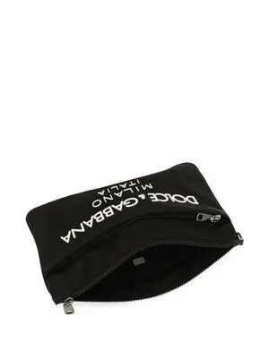Dolce & Gabbana Logo-print Zipped Wallet