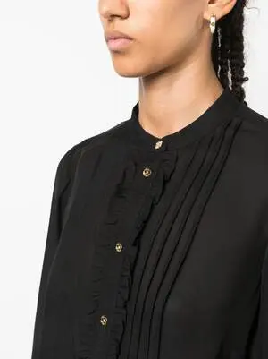 Michael Kors Ruffled Buttoned Shirt