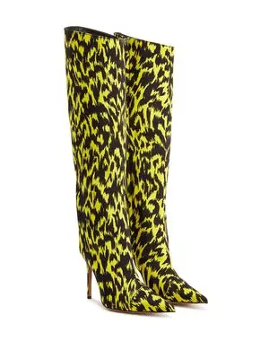 Alexandre Vauthier 110mm Graphic-print Boots