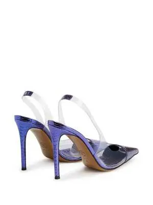 Alexandre Vauthier 105mm Metallic-finish Pumps