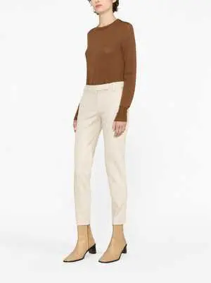 Brunello Cucinelli Gabardine Cropped Trousers