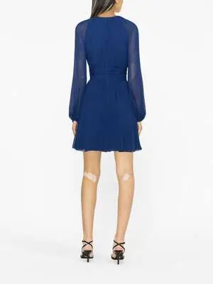 Giambattista Valli Cut-out Chiffon Mini Dress