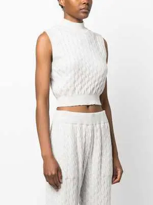Brunello Cucinelli Cable-knit Cashmere Vest