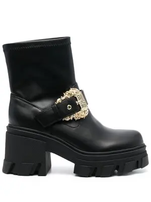 Versace 75mm Decorative-buckle Boots