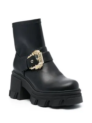 Versace 75mm Decorative-buckle Boots