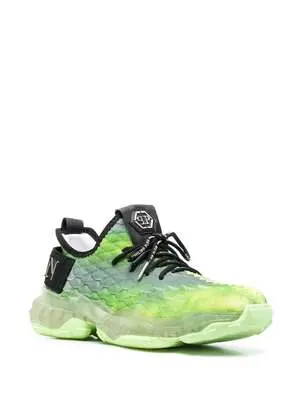 Philipp Plein Runner Hyper $hock Sneakers - Yellow
