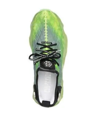 Philipp Plein Runner Hyper $hock Sneakers - Yellow