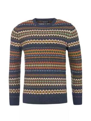 Barbour Graphic-print Wool Jumper