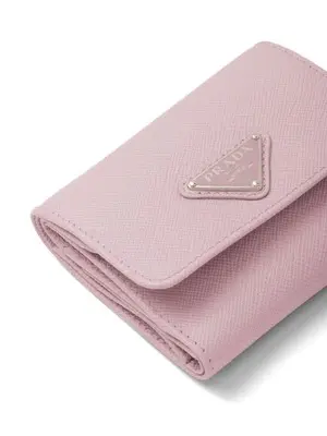 Prada Triangle-logo Saffiano Leather Wallet
