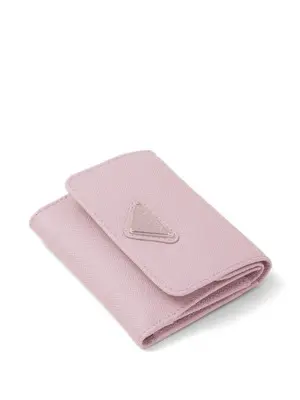 Prada Triangle-logo Saffiano Leather Wallet