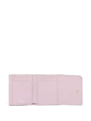Prada Triangle-logo Saffiano Leather Wallet