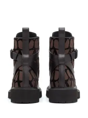 Valentino Garavani 35mm Vlogo Signature Combat Boots