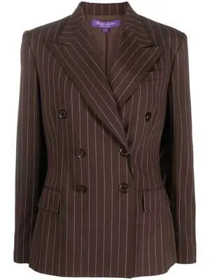 Ralph Lauren Safford Striped Wool Blazer