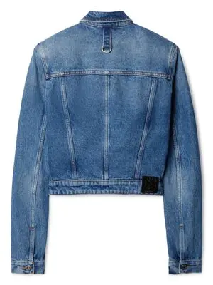 Off-White Belted Denim Jacket