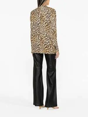 Dsquared2 Leopard-print Single-breasted Blazer