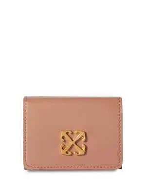 Off-White Jitney Leather Wallet - Neutrals