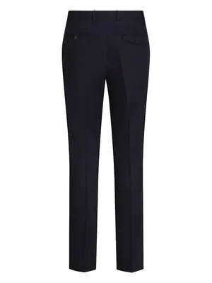Etro Pressed-crease Trousers - Blue