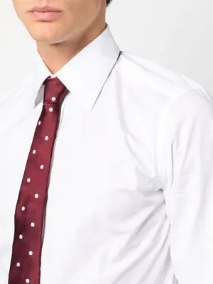TOM FORD Button-down Cotton Shirt - White