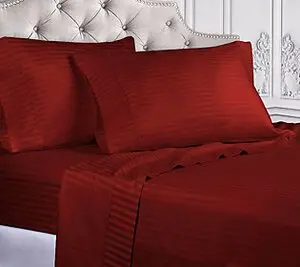SUPERIOR 400tc Egyptian Cotton Stripe Sheet Set, Twin Xl - One-color