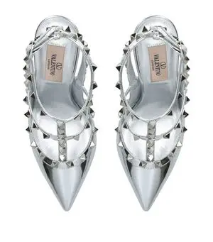 Valentino Garavani Mirrored Rockstud Pumps 100