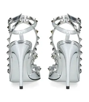 Valentino Garavani Mirrored Rockstud Pumps 100