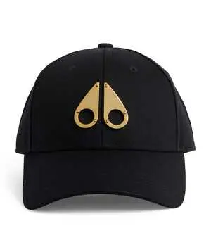 Moose Knuckles Icon Logo Baseball Cap - Black