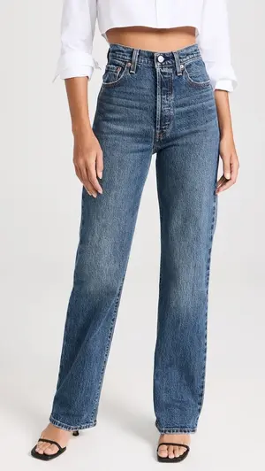LEVI'S Ribcage Full Length Jeans - Valley View